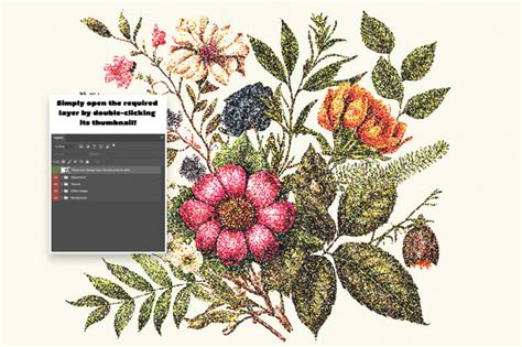 Stipple Shading Photo Effect Layer Styles Including Addons And Brush Envato