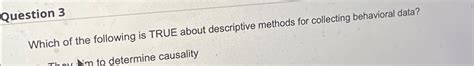 solved question 3which of the following is true about