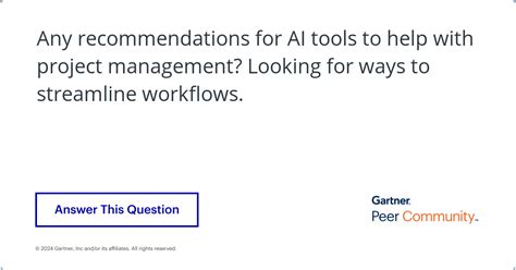 Any Recommendations For Ai Tools To Help With Project Management