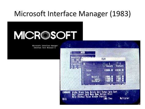 Ppt Evolution Of User Interface Design At Microsoft A Personal History Powerpoint