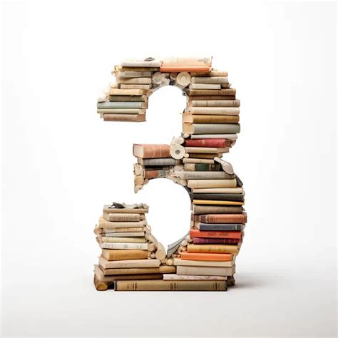 Number Books Midjourney Prompt Promptbase