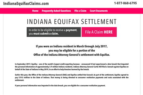 Hoosiers Have Until Dec 16 To File Claim For Equifax Data Breach