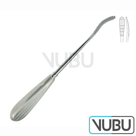 Aufricht Wiener Nasal Rasp Curved Pushing Upwards Cutting 21cm 8 1