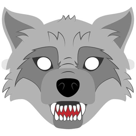 Mascara De Lobo Para Imprimir Y Recortar Wolf Mask Pd Vrogue