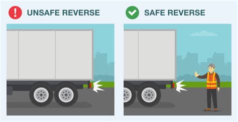 210 Lorry Reversing Stock Illustrations Royalty Free Vector Graphics