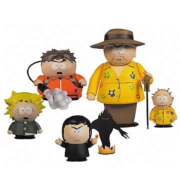South Park Series Action Figures Case Mezco Toyz South Park Action Figures At