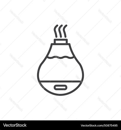 Diffuser Icon Set Scent Reed Aromatherapy Symbol Vector Image