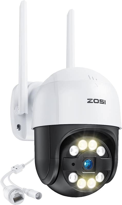 ZOSI C MP Plug in Caméra Surveillance WiFi sans Fil Focntionne avec C et C MP Kit