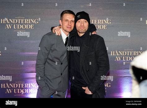 Oslo 20240201 Actors Anders Danielsen Lie Left And Aksel Hennie On