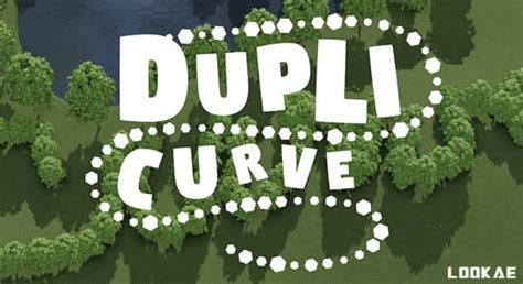 Blender插件 路径模型分布工具 Dupli Curve V3 6 0