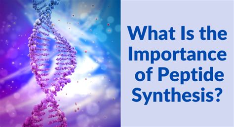 What Is The Importance Of Peptide Synthesis Biomatik