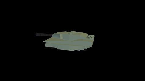Alpha Version Of M1 Abrams 3d Model By Asteroidum [1330ac7] Sketchfab