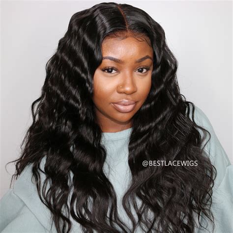 Heavy Density Silky Straight Indian Remy Hair 360 Lace Wigs Glw001
