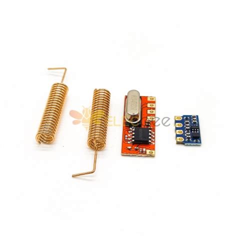 Long Range Mhz Wireless Transceiver Kit Mini Rf Transmitter Receiver Module Pcs Spring