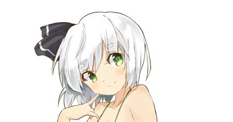 東方 妖夢ちゃんマイクロビキニ やまぶきいろ＠秋例b12bのイラスト Pixiv