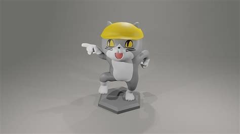 Genbaneko 3d Model 3d Printable Cgtrader