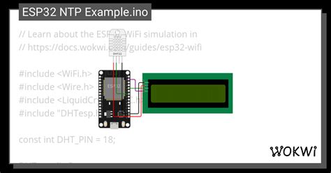Esp32 Ntp O Copy Wokwi Esp32 Stm32 Arduino Simulator