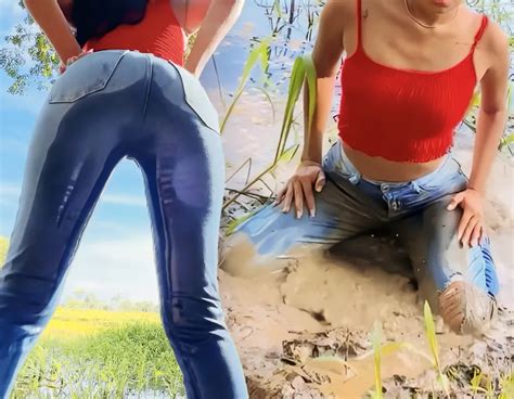 Muddy She Floods Her Jeans With Piss Plays