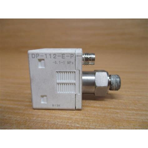 Sunx Dp 112 E P Gas Pressure Sensor Dp 100 Used Mara Industrial