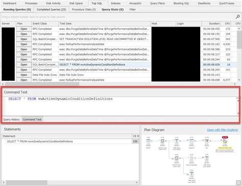 sql sentry layout reset