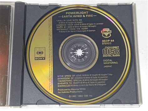 旧規格 35dp アース・ウインドandファイアー創世紀 82年初版 3500円盤 金レーベル Cbssony刻印 1a1 税表記なし品