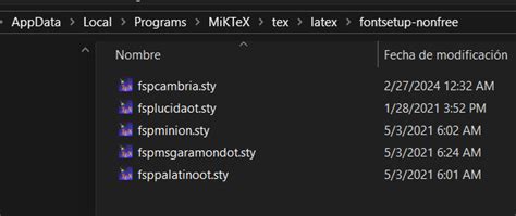 Windows Latex Cant Find Fontsetup Non Free Sty Files Miktex Tex