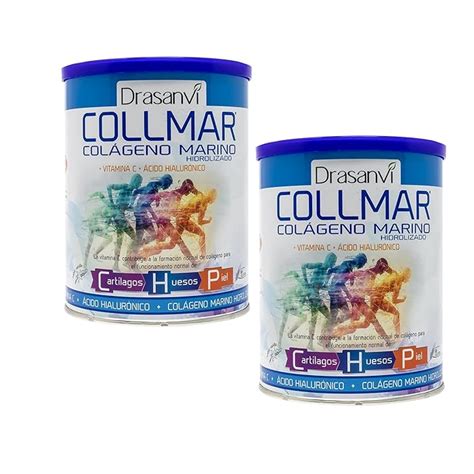 Buy 2 Pack DRASANVI COLLMAR Marine Collagen Hydrolyzed Vanilla Flavor