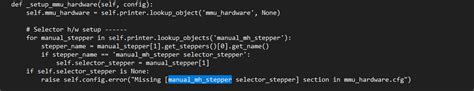 Missing Manualmhstepper Selectorstepper Section In Mmuhardware