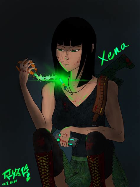 1190515 Futuristic Women Armed Military Uniform Digital Art Anime