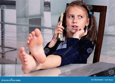 Business Development And Finance Concept Humorous Portrait Of Very