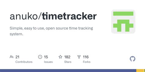 GitHub Anuko Timetracker Simple Easy To Use Open Source Time Tracking System