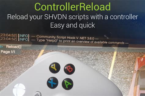 ControllerReload Reload SHVDN Scripts With A Controller V2 1 GTA 5 Mod