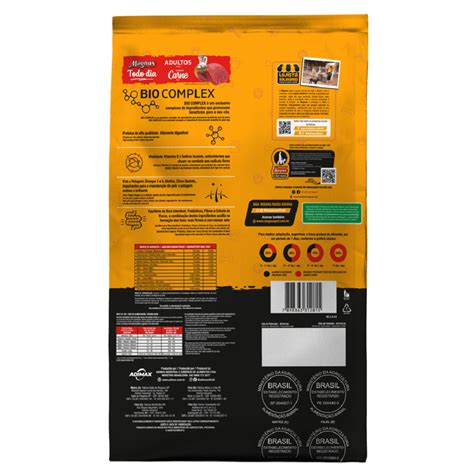 Ração Magnus Premium Todo Dia Sabor Carne Para Cães Adultos 10Kg