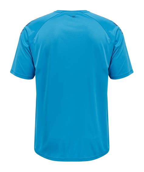 Hummel Hmlcore Xk Core Poly T Shirt Blau F8729 Blau