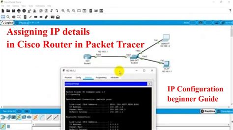 Ip Configuration In Cisco Router Interface In Packet Tracer Technical Hakim Router