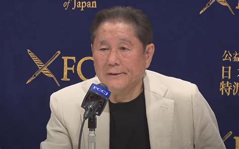 北野武監督 会見で「ジャニー北野川です」 新作映画やジャニーズ問題を語る（yahoo ニュース オリジナル The Page）