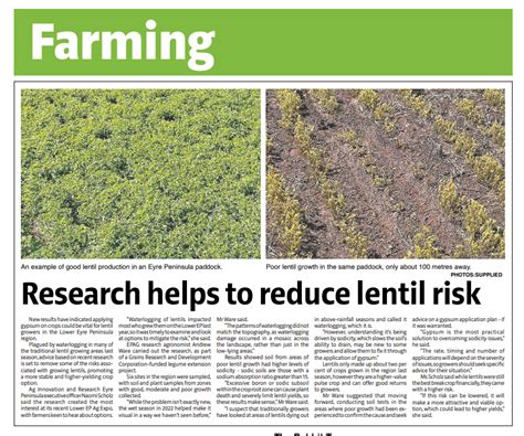 Development And Extension To Close The Economic Yield Gap And Maximise Farming Systems Benefits