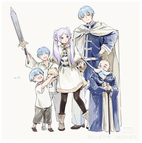 Frieren And Himmel Sousou No Frieren Drawn By Shinnasuka Danbooru