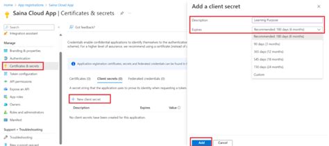 Create And Configure App Registrations In Azure