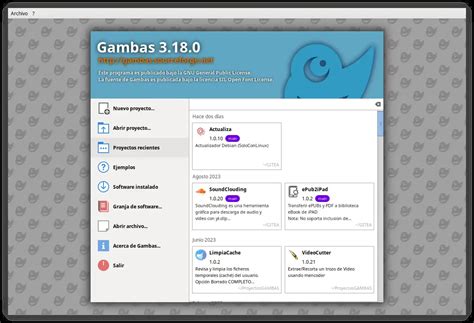 Gambas El Visual Basic De Linux
