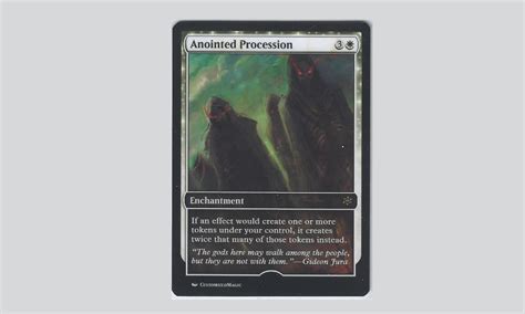 Anointed Procession Custom Art Trading Card Etsy