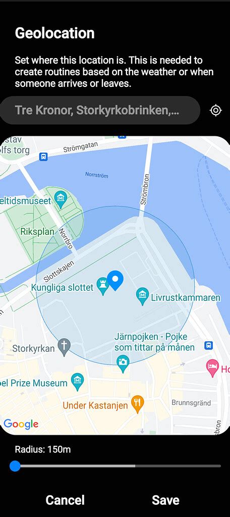 Geolocation Area Size Inconsistencies Apps And Clients Smartthings Community