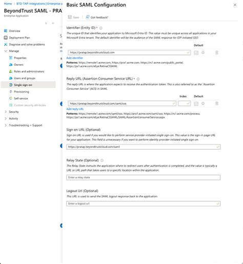 Beyondtrust Privileged Remote Access Provisioning With Sailpoint Sso