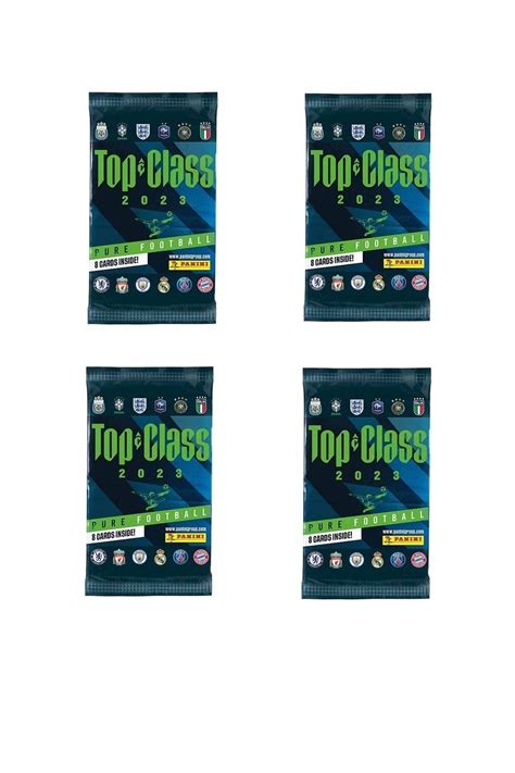 Panini Top Class 2023 4 Adet Kapalı Paket 32 Adet Futbolcu Kartı Fiyatı