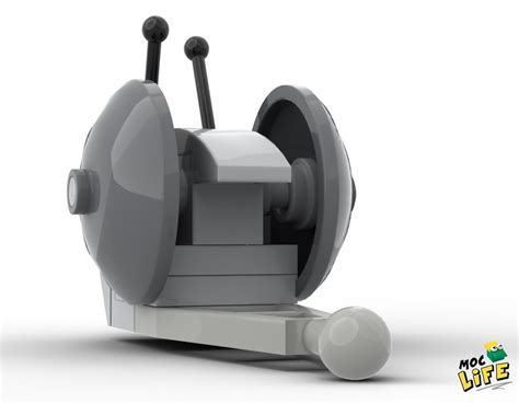 Lego Moc Snail By Moclife Rebrickable Build With Lego