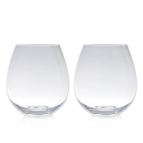 Big Betty Premium Xl Stemless Jumbo Wine Glass Set Oversized Wine