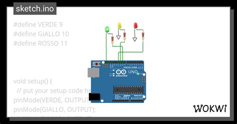 Simulazione 2 Wokwi Esp32 Stm32 Arduino Simulator