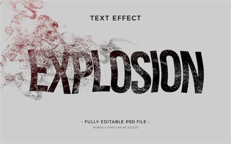 Premium Psd Particles Text Effect