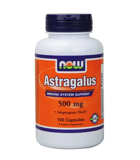 NOW - Astragalus 500mg / 100 caps.