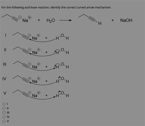 For the following acid-base reaction, identify the | Chegg.com